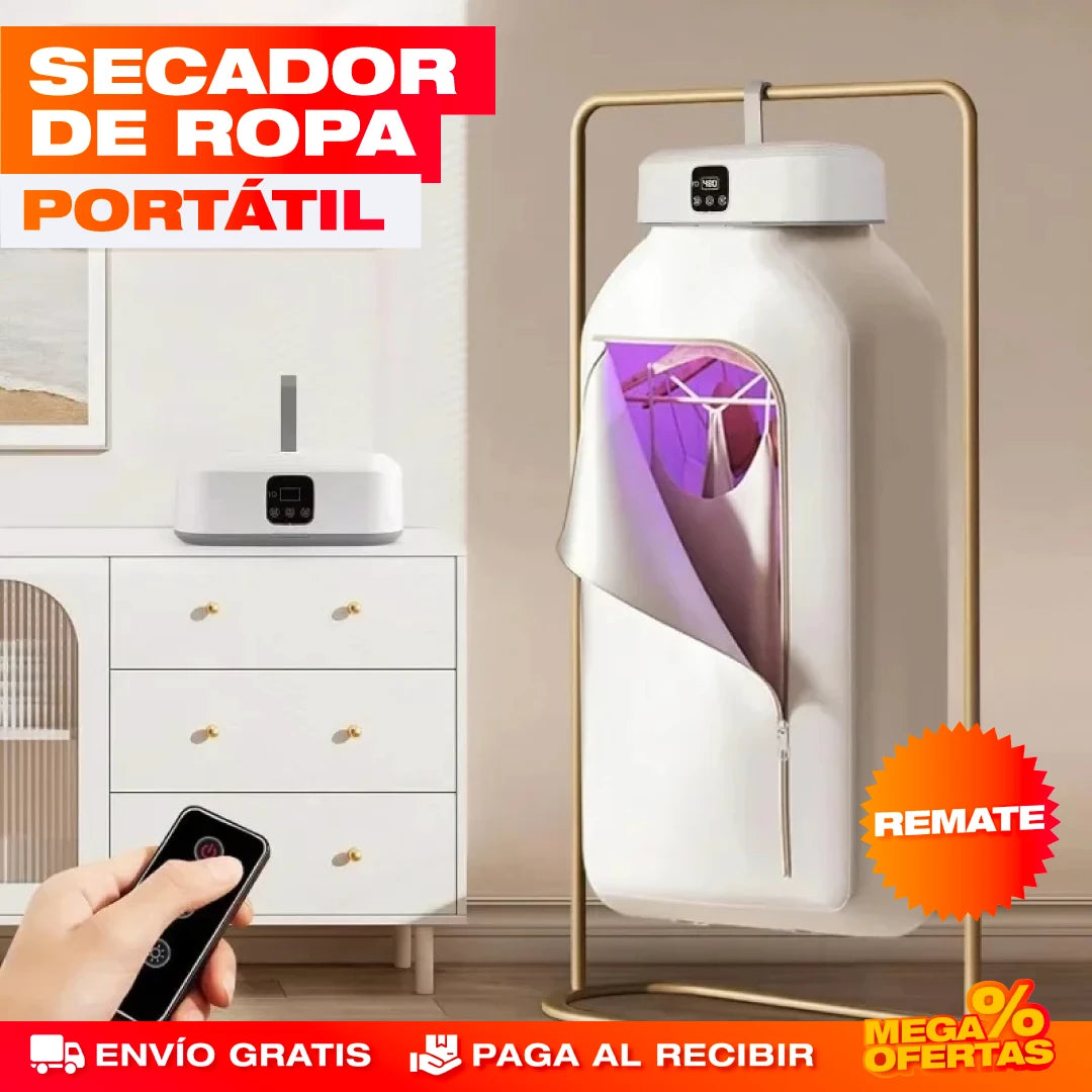 SECADORA DE ROPA PORTÁTIL